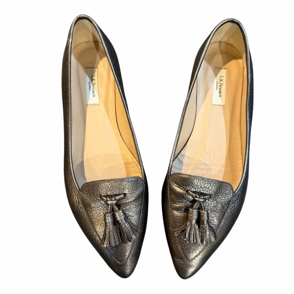 LK Bennett | Shoes | Lk Bennett London Dixie Ballerina Tassel Flats ...